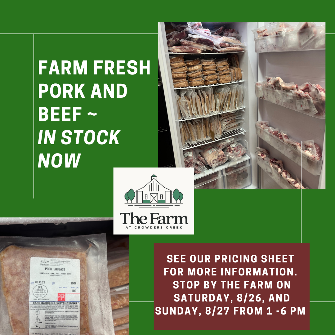 Carolina Farm-Fresh Pork & Beef…Nothing Finer
